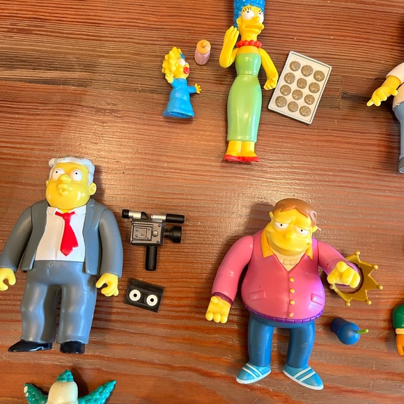 Simpsons | Toys | Vintage Simpsons Collectible Figurines By Fox ...